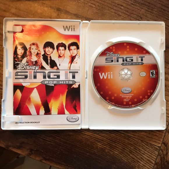 Wii | Other | Wii Disney Sing It Pop Hits Game | Poshmark